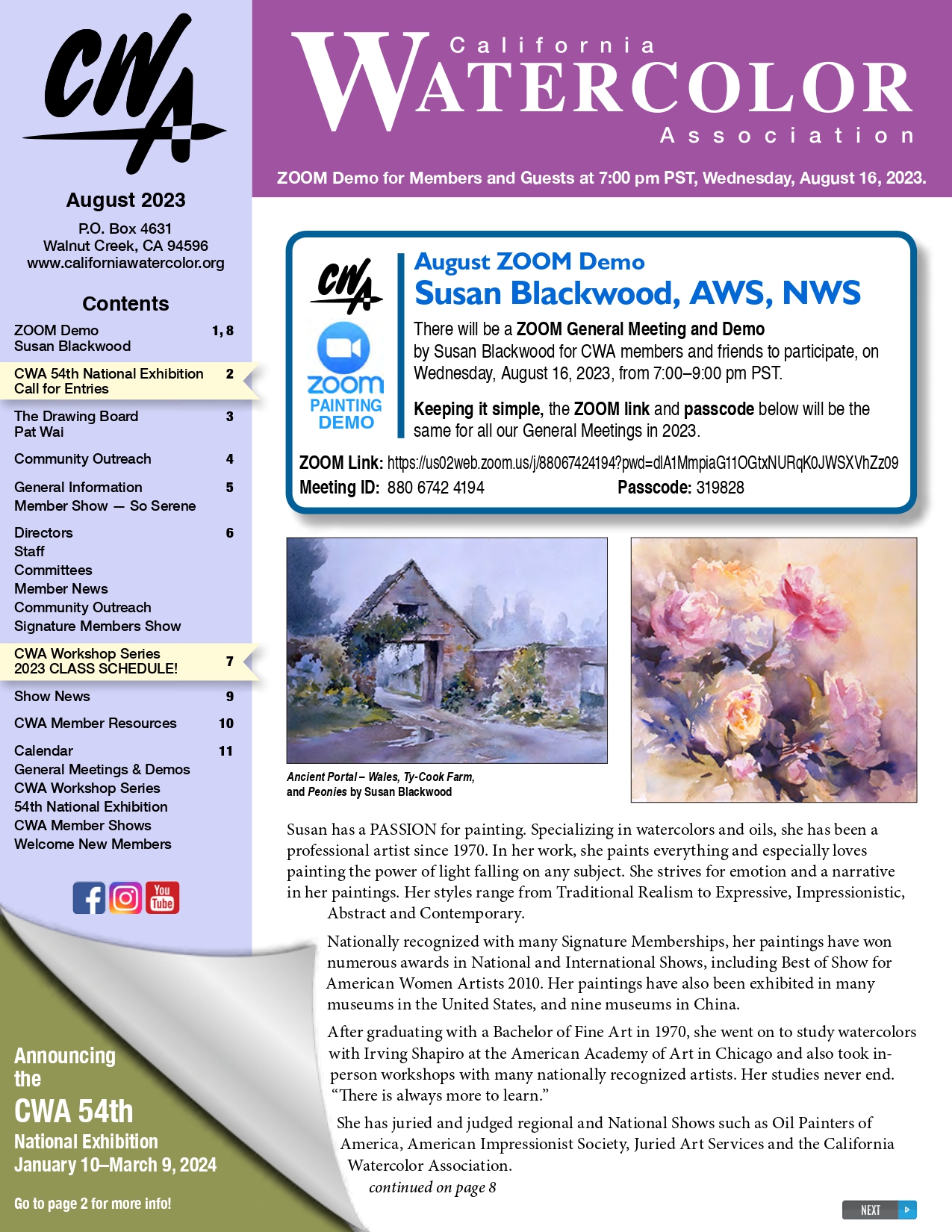 California Watercolor Association